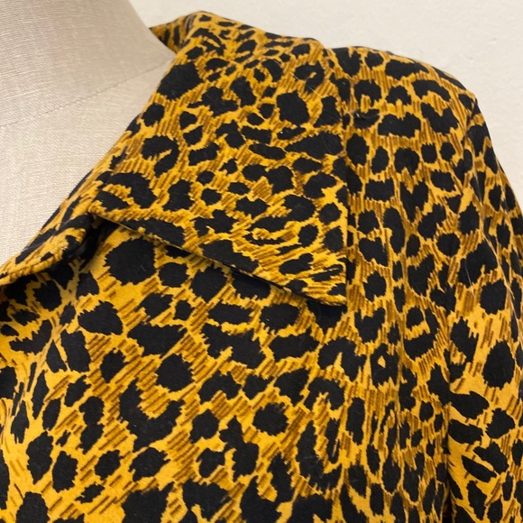 Vintage | Jackets & Coats | Retro Leopard Print Rain Coat | Poshmark